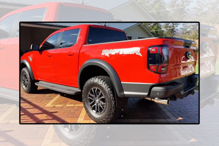 Ford Raptor Red